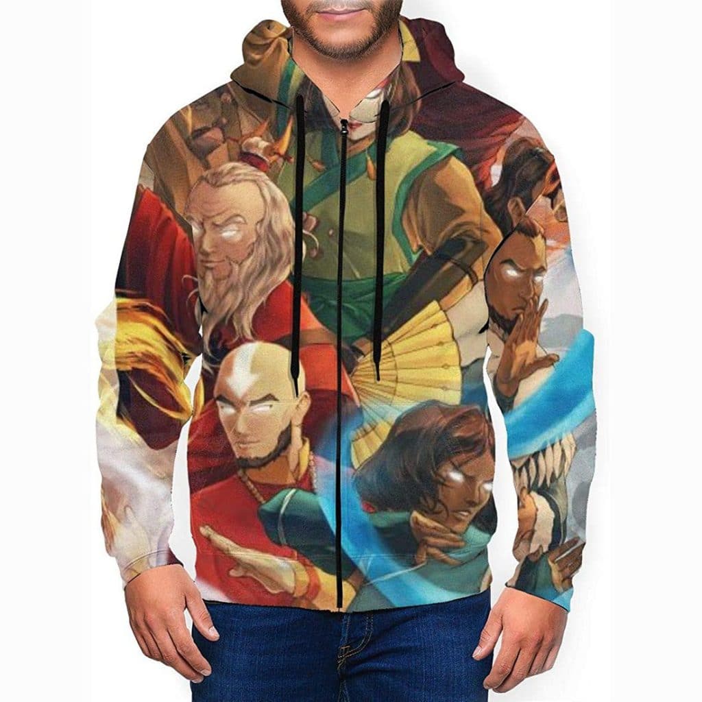 Avatar The Last Airbender Hoodies - Aang Pullover & Sweatshirt