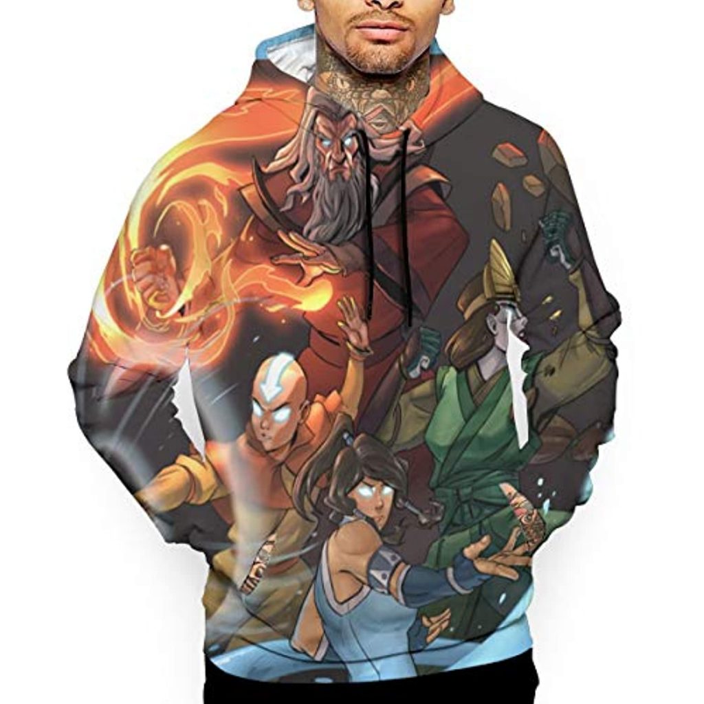 Avatar The Last Airbender Hoodies - Aang Pullover & Sweatshirt