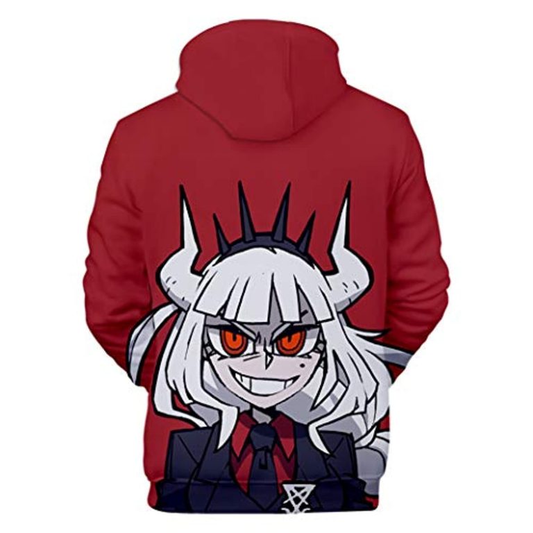 Helltaker Hoodies - Lucifer Unisex 3D Pullover Hooded Sweatshirt ...