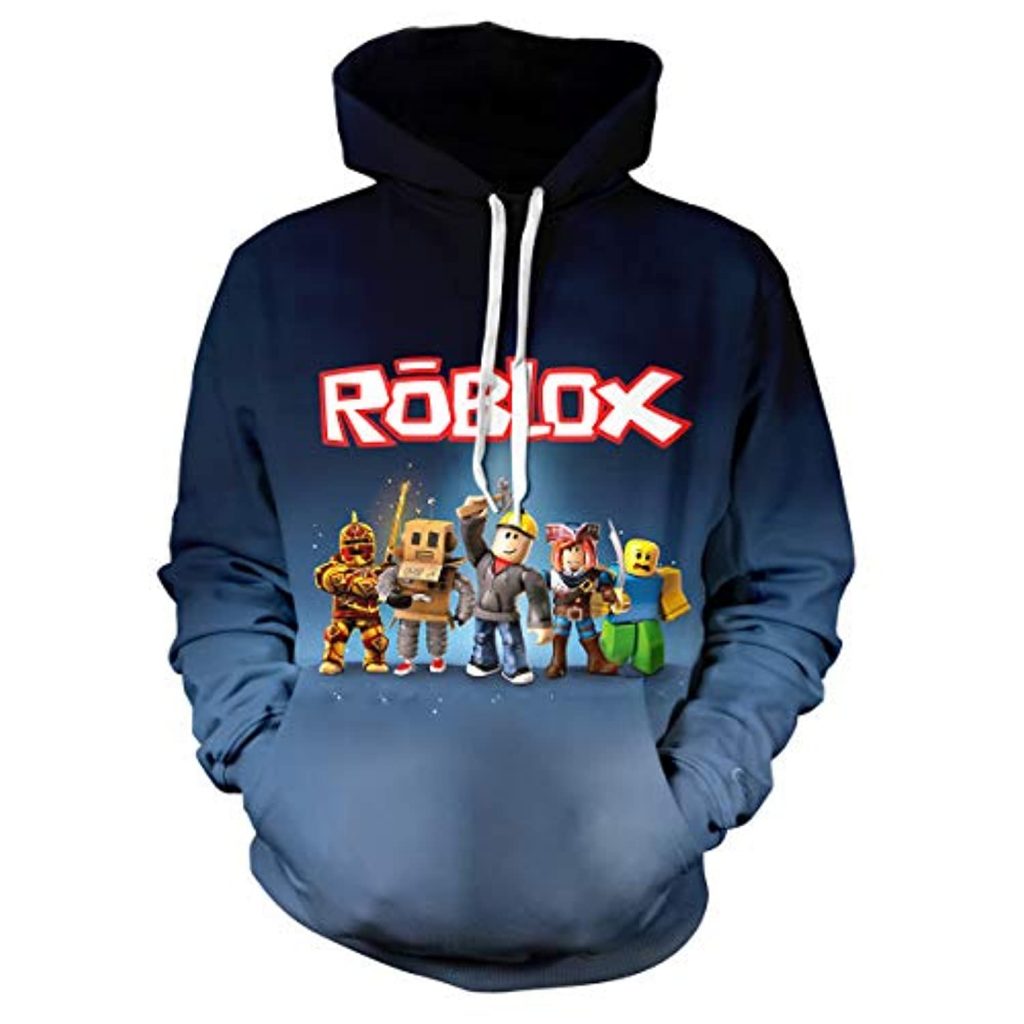Roblox Hooded Sweatshirts Pullover Hoodie - Anime Hoodie Shop