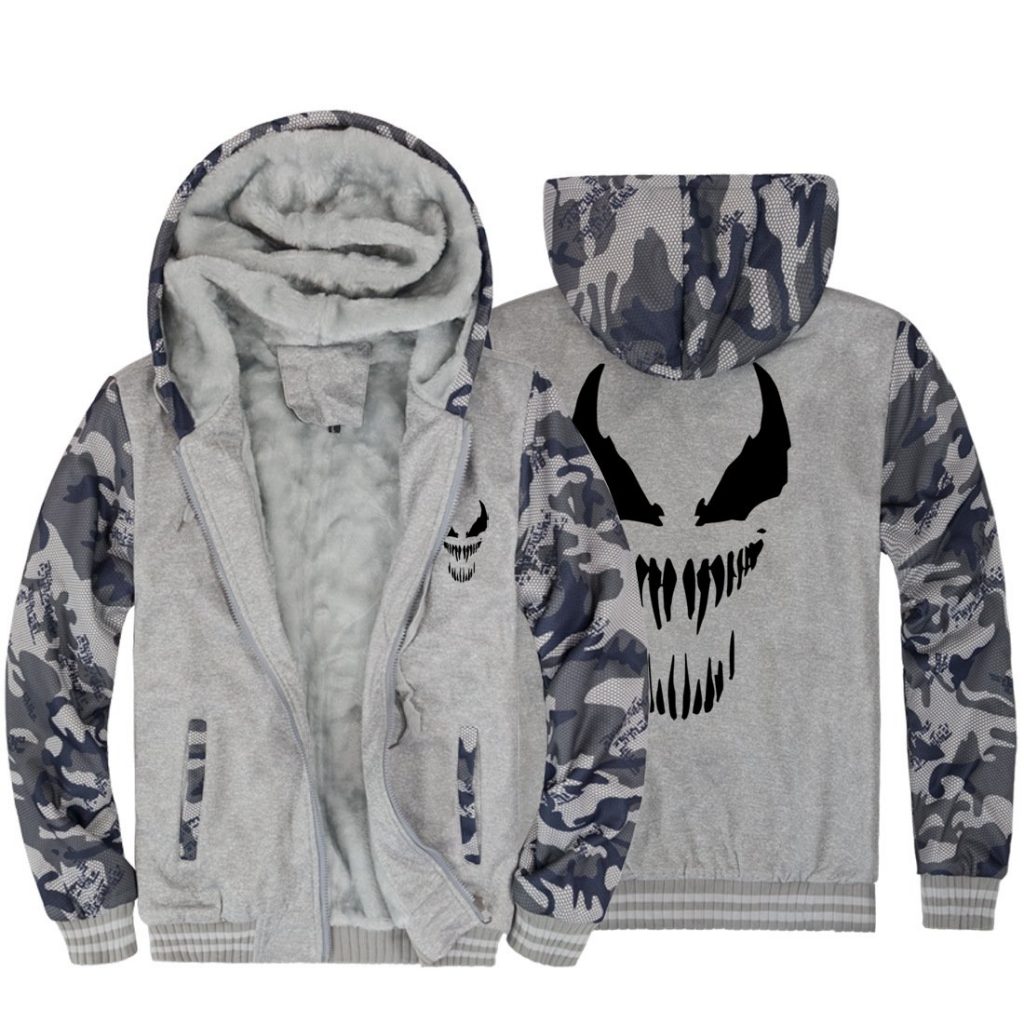 Venom Jackets - Solid Color Venom Movie Series Venom Sign Super Cool ...
